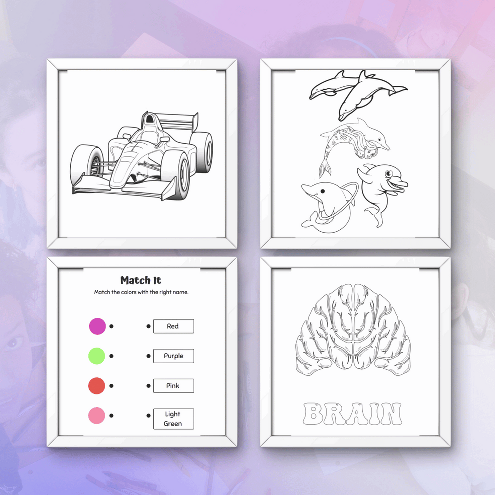 Advance Kids Colouring Bundle (Over 1500+ Pages) – Tizoree